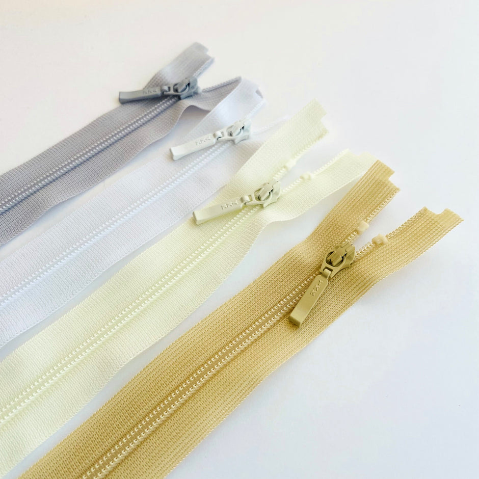 Open Ended Zips – Kleins Haberdashery