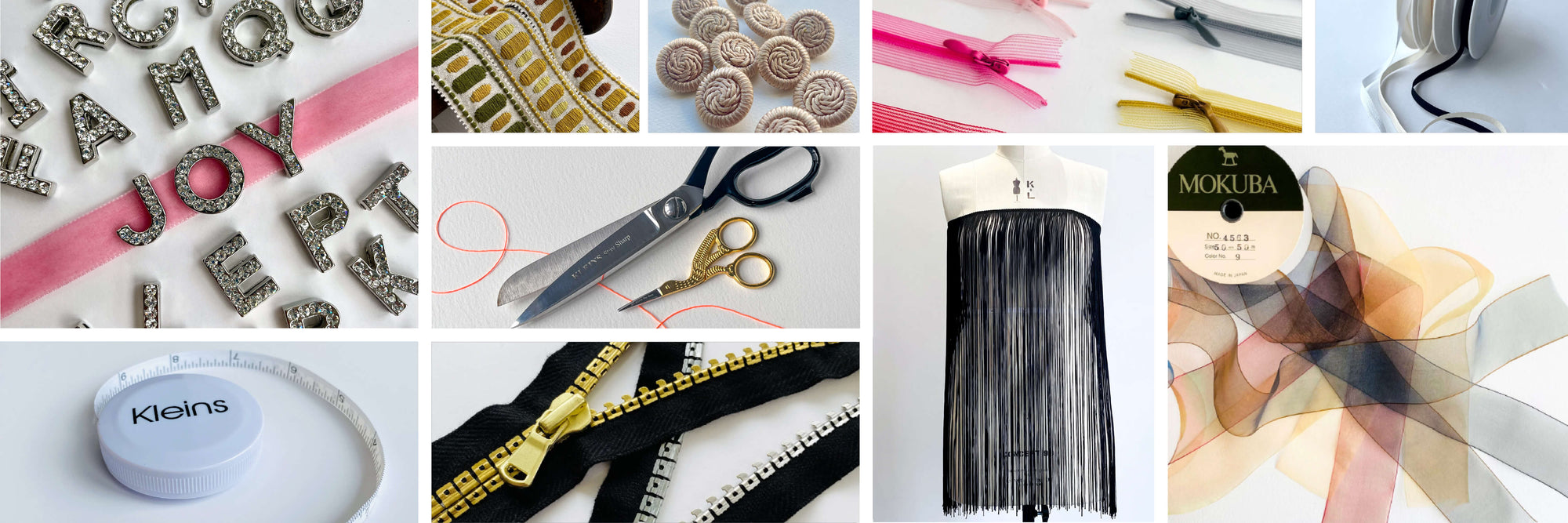 Kleins Haberdashery. The home of Designer and Deadstock Haberdashery