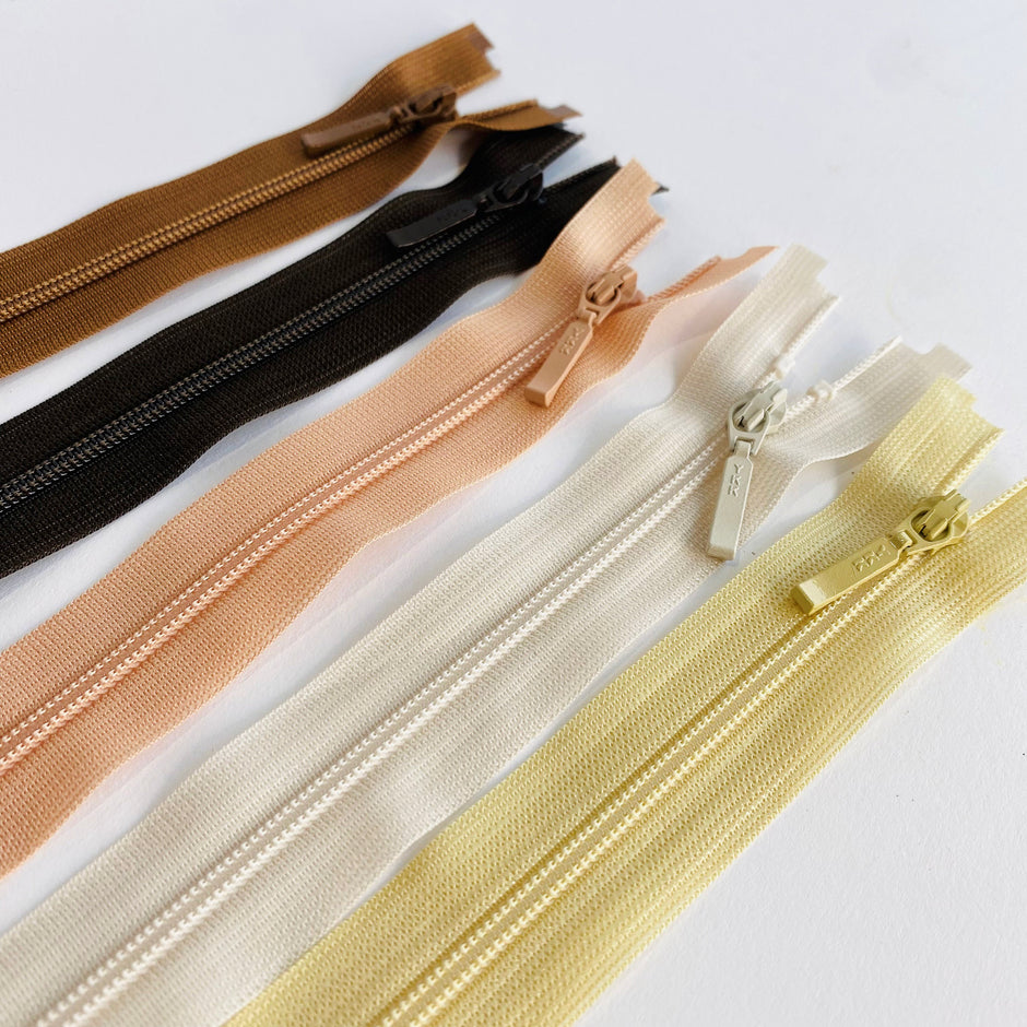 YKK & Excella zips – Kleins Haberdashery
